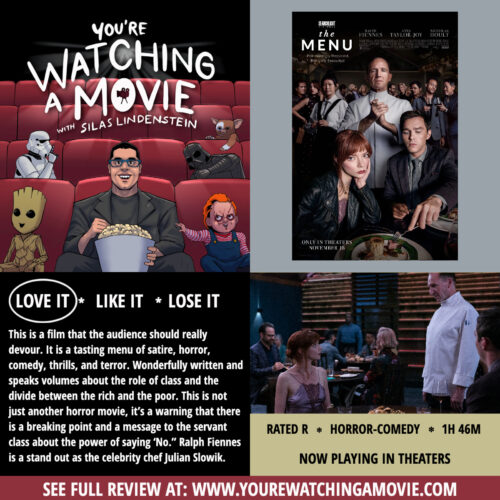 Review: The Menu - You're Watching A Movie With Silas Lindenstein