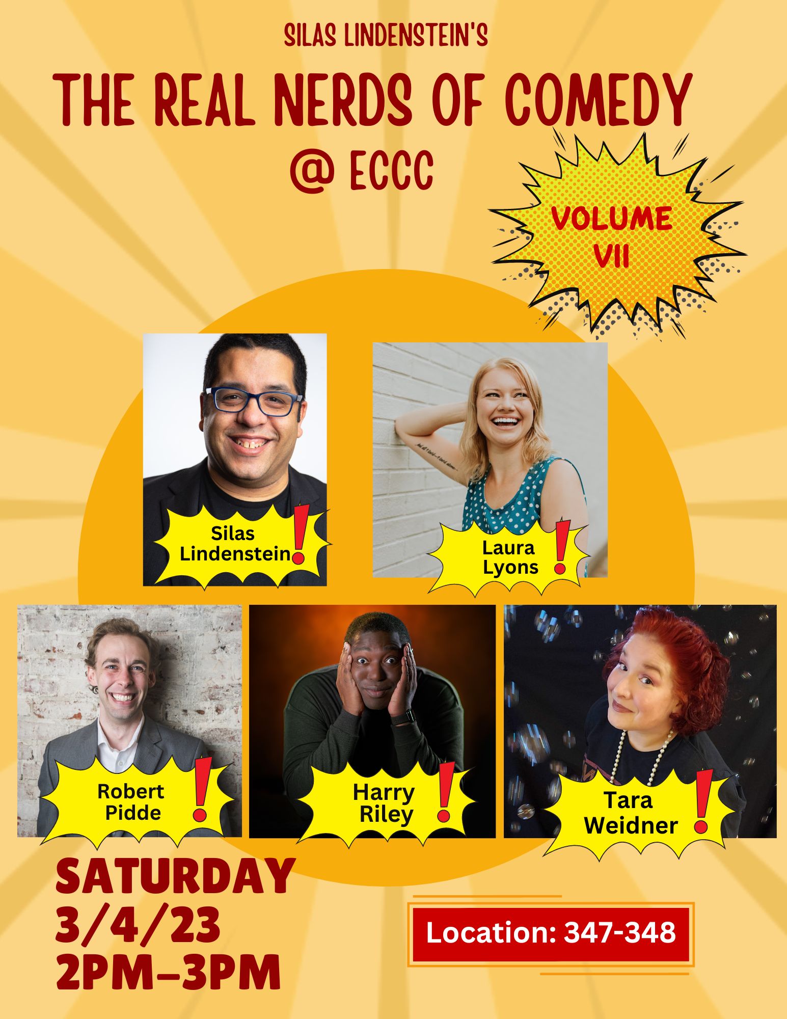 The Real Nerds Of Comedy 2023 - You're Watching A Movie With Silas ...