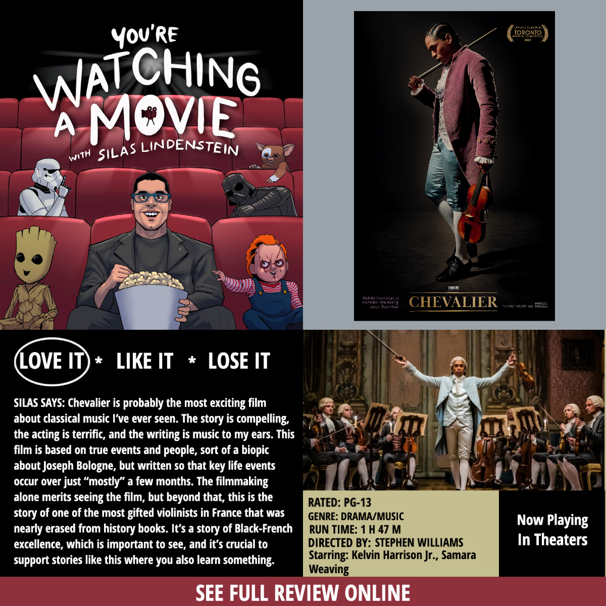 Review: Chevalier - You're Watching A Movie With Silas Lindenstein